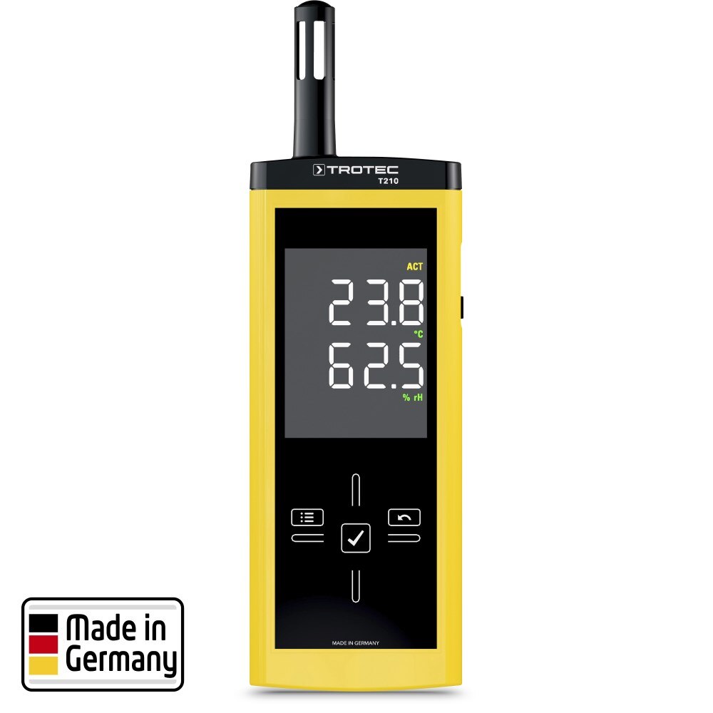 Termohigrometru Profesional TROTEC T210, Made in Germany, Masoara ...