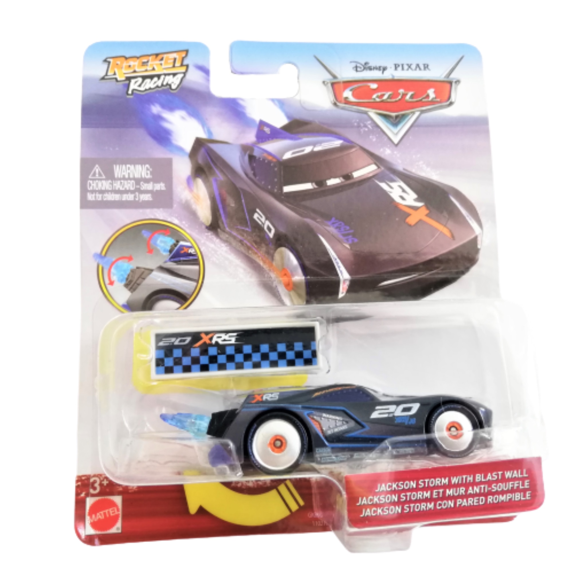 Masinuta metalica Jackson Storm cu vartejuri, Disney Pixar Cars ...