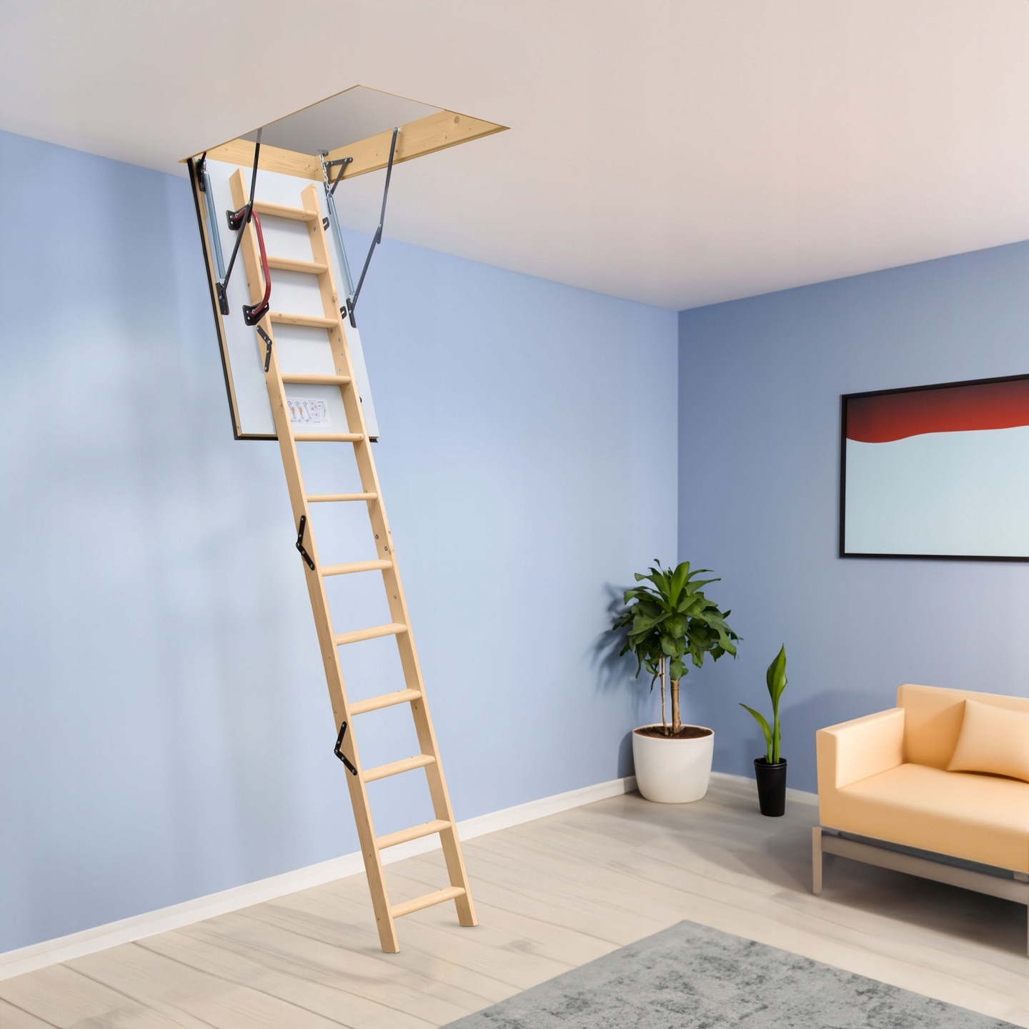 Scara de mansarda 4STEP Extreme 90x70 0,55 W/m2K - eMAG.ro