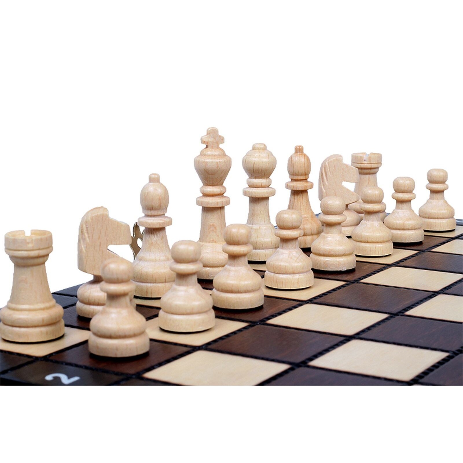 Set sah din lemn School - eMAG.ro