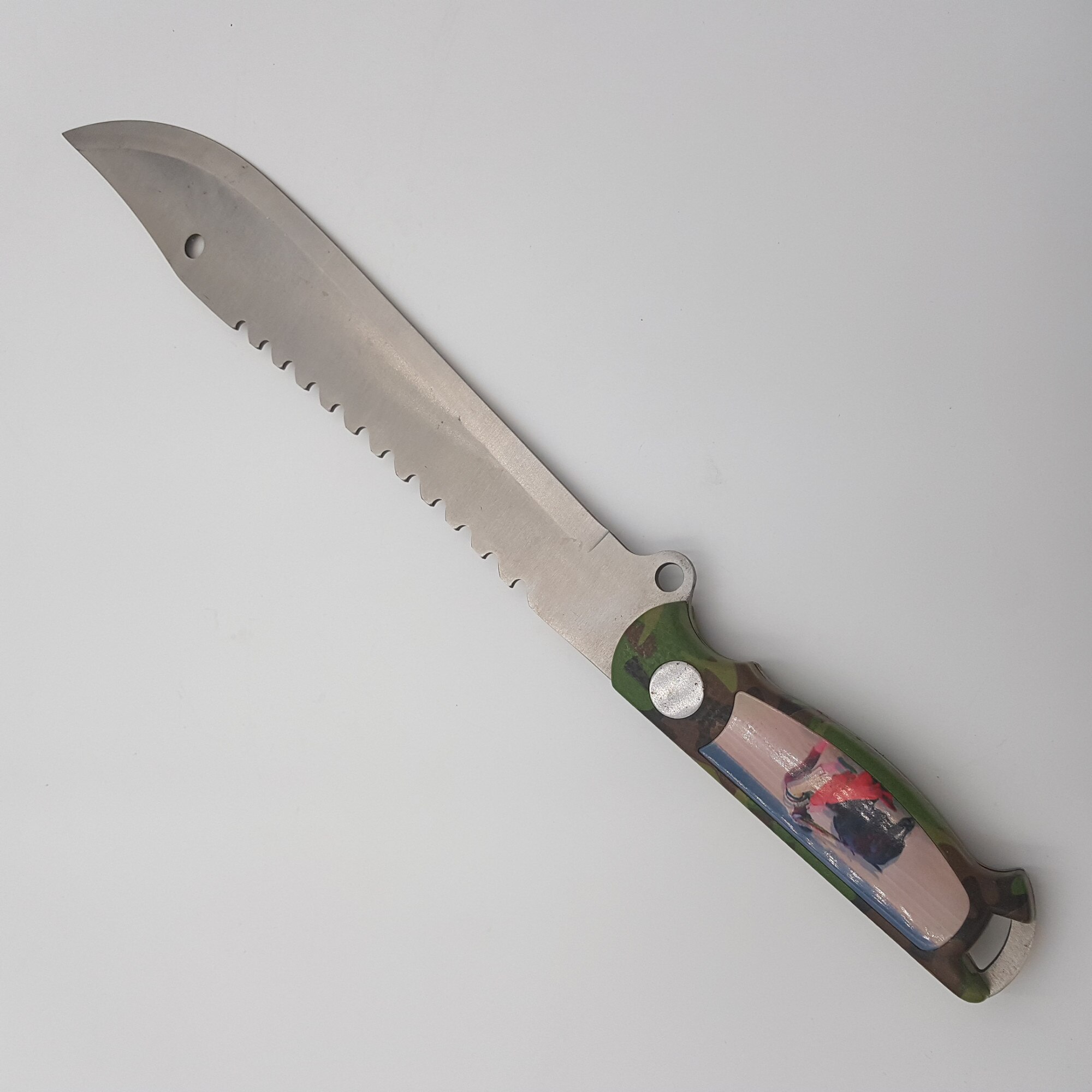 Cutit maceta cu zimti si busola, Dalimag, husa, 41 cm - eMAG.ro