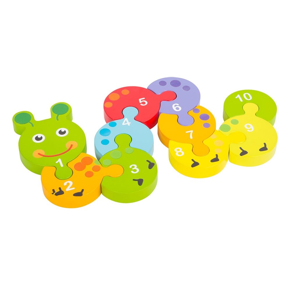 Puzzle lemn Omiduta cu numere - eMAG.ro