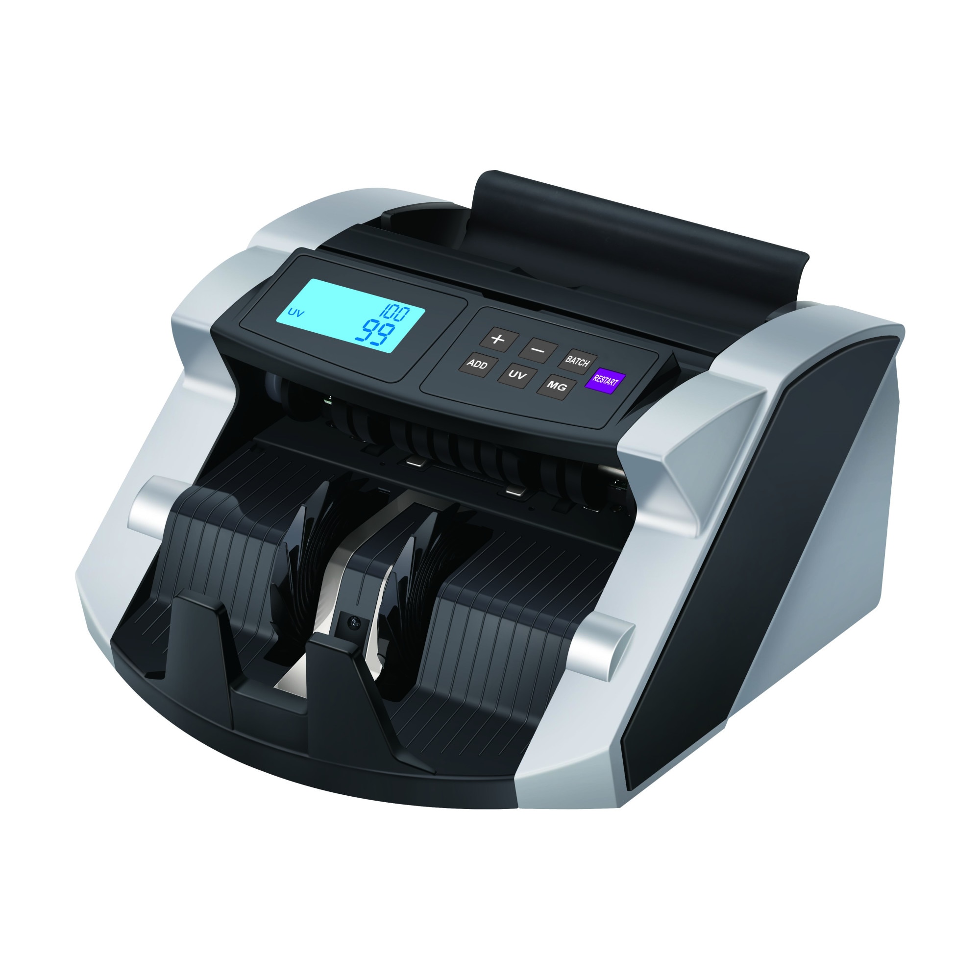 Masina de numarat bancnote cu verificator autenticitate Bill Counter ...