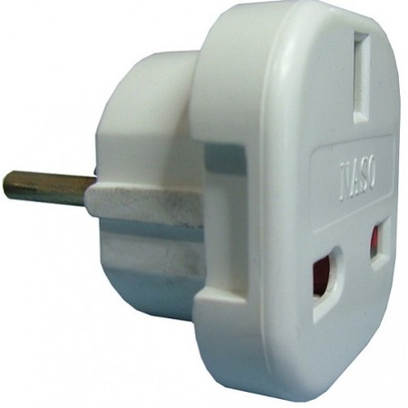 Adaptor priza Anglia, fara impamantare - 125373 - eMAG.ro