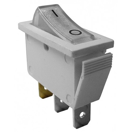 Intrerupator simplu, ON-OFF, cu bec, 6A, 250V, 2 pozitii - 120471 - eMAG.ro