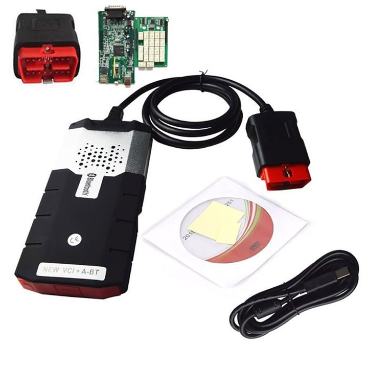 Tester auto cu Bluetooth, Vci pentru Delphi VD DS150E, TCS, CDP, OBD2 ...