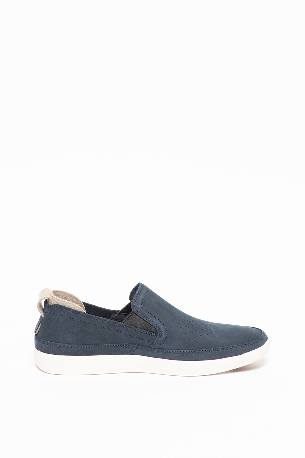 Timberland, Pantofi slip-on de piele nabuc Project Better, Bleumarin, 8 ...