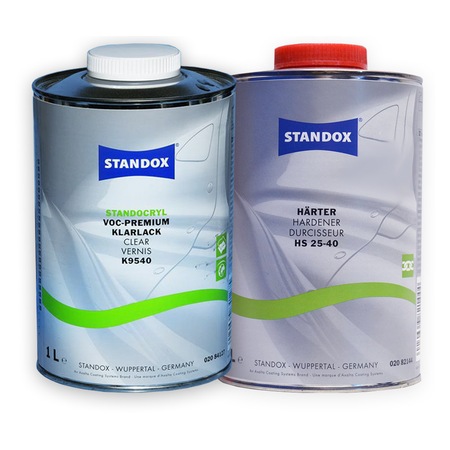Set, Standox, Standocryl, Lac, Voc Premium, 2L + Intaritor Hs 25-40, 1L ...