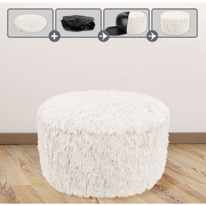 Perna alba pufoasa, SG, 30x15 cm - eMAG.ro