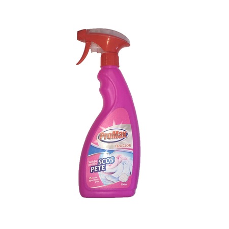 Solutie pentru scos pete, Promax, fara clor, 500 ml - eMAG.ro