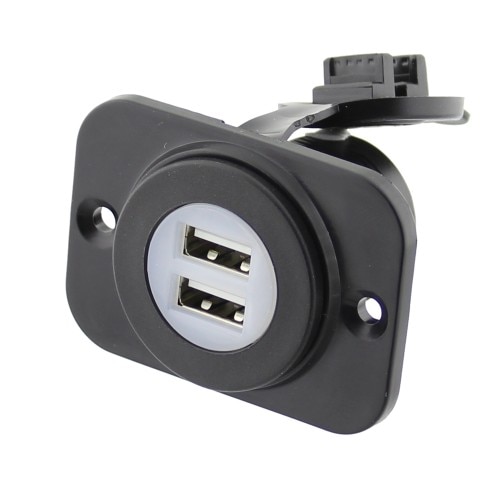 USB töltő, 12-24V, 2x2.1A, SCI, A13-194BPS-BB3, T100027 - eMAG.hu