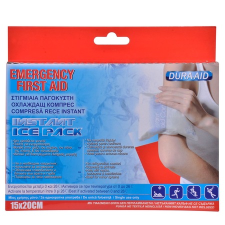 Compresa rece instant Dura-Aid, Maison du Paradis, 15 x 20 cm - eMAG.ro