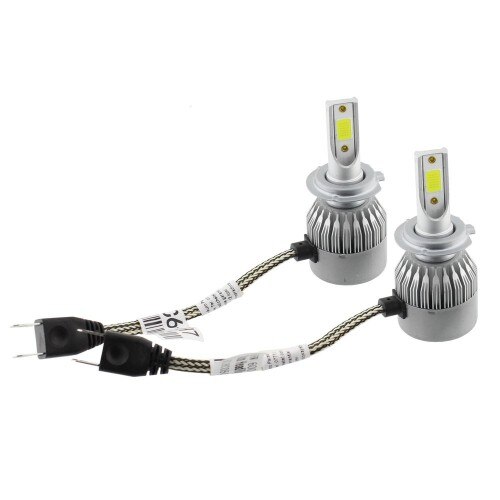 Комплект автокрушки с LED, H7, 6000K - 655328 - eMAG.bg