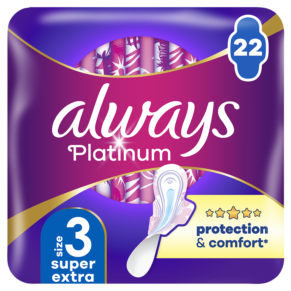 Absorbante Always Platinum Night Quattro Pack, 22 buc - eMAG.ro