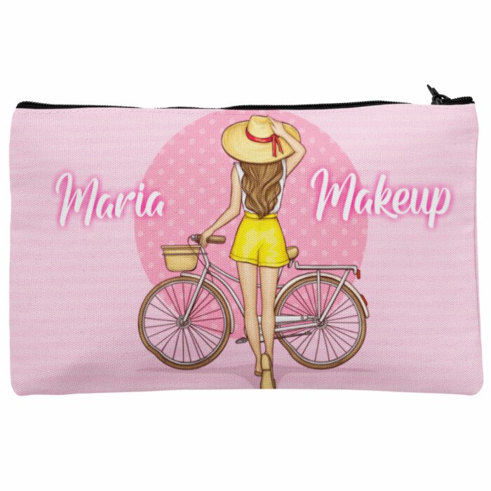 Portfard cosmetice personalizat cu numele tau, Makeup, Priti Global ...