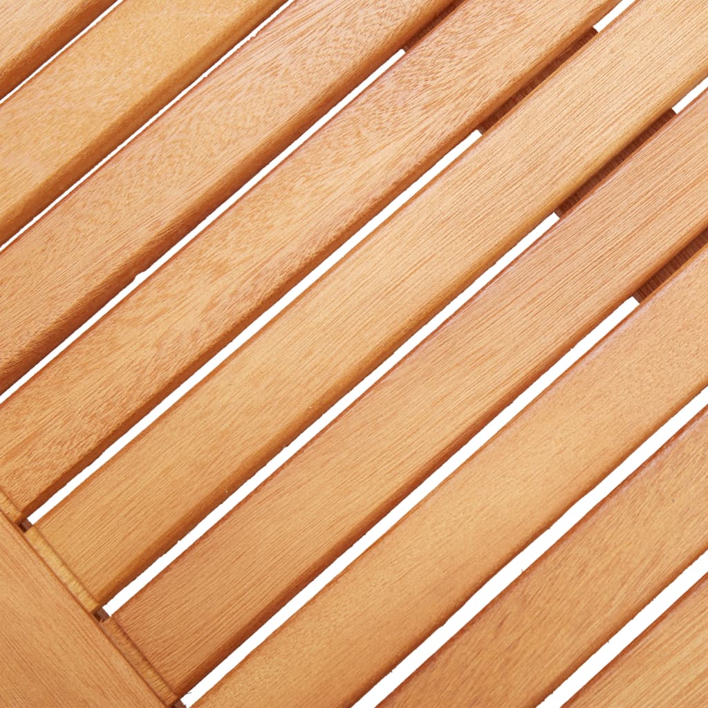 Banca de gradina cu 3 locuri, vidaXL, Lemn de eucalipt, 150 x 44 x 45 ...