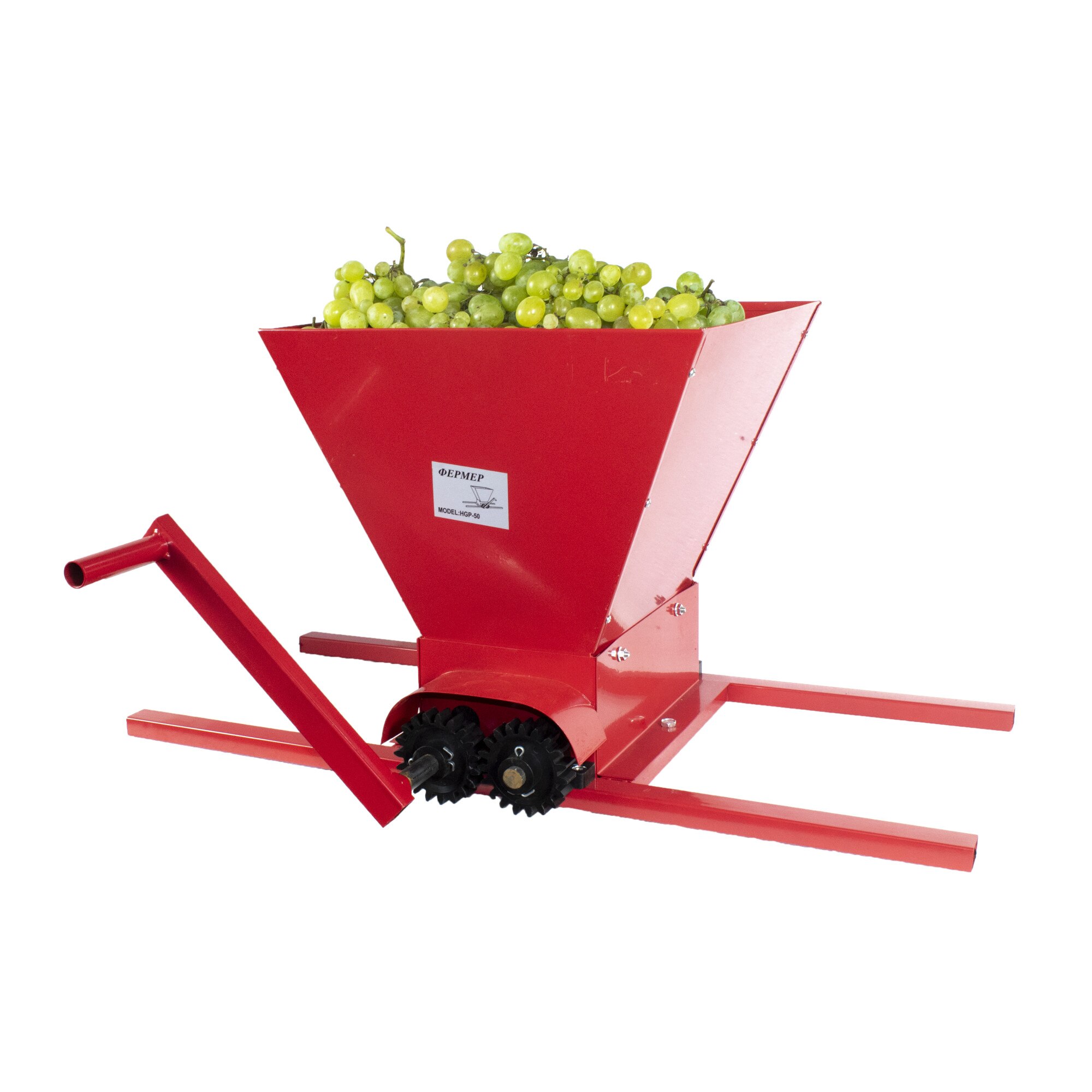 Set Zdrobitor Fermer HGP-50, 35l, 300kg/h + Teasc pentru struguri ...