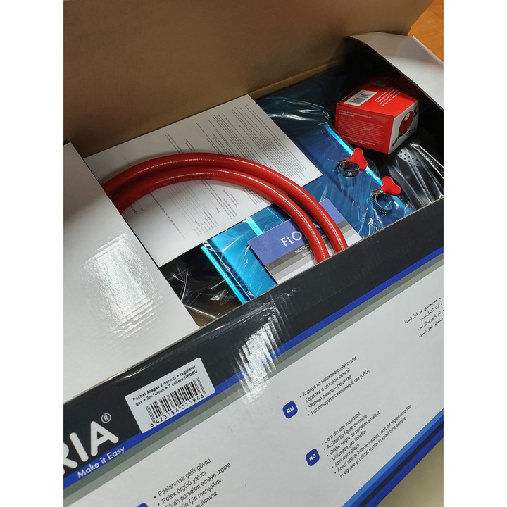 Комплект Котлон Floria с 2 котлона от неръждаема стомана, 72x38 см ...