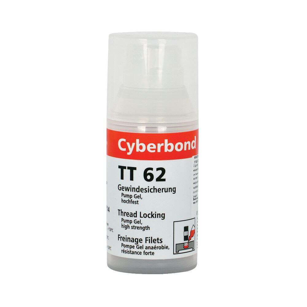 Gel adeziv Threadlocker, Cyberbond, TT 62 Gel, Rezistenta ridicata, 35 g - eMAG.ro