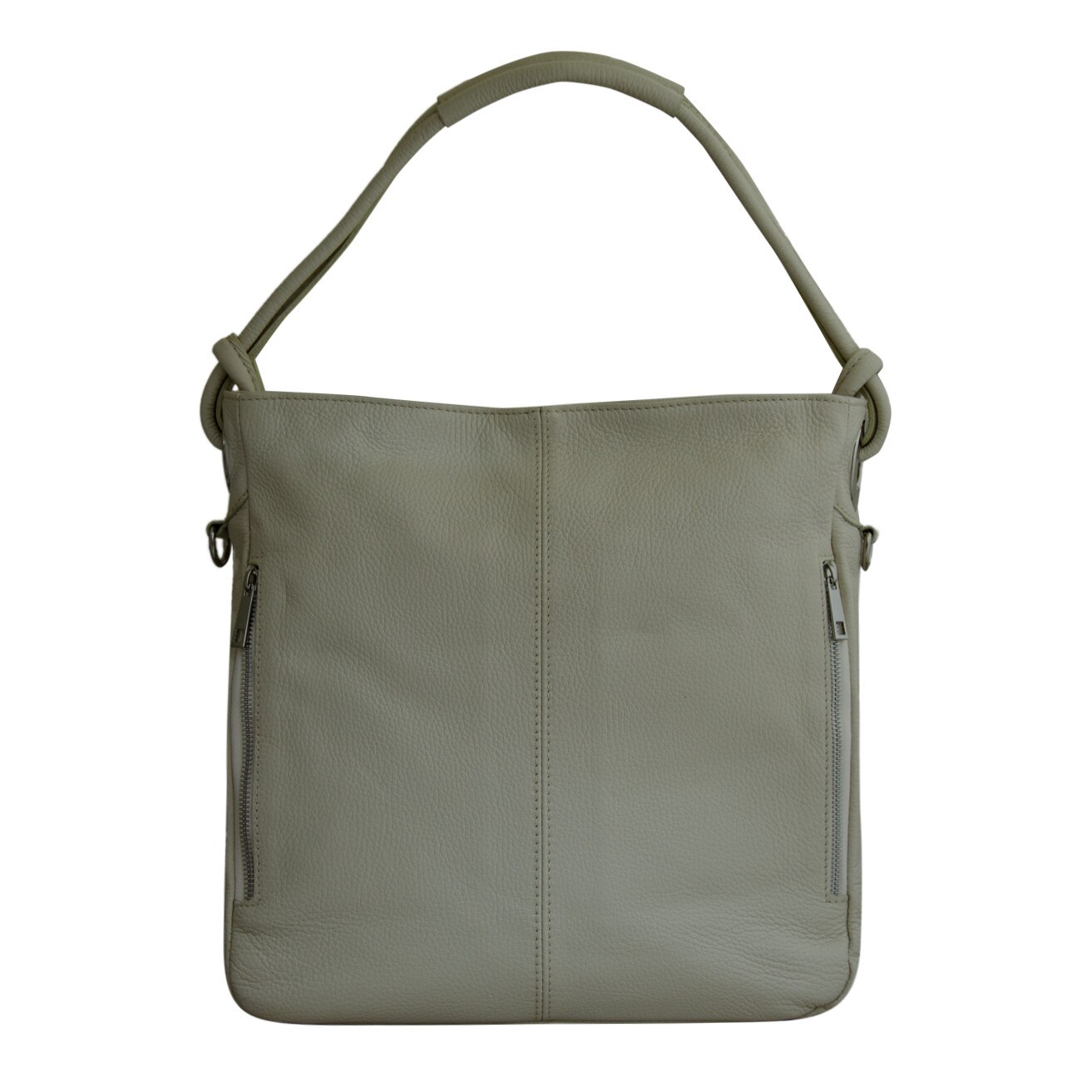 Geanta de dama din piele naturala Eva Bags, Isabela mare bej - eMAG.ro