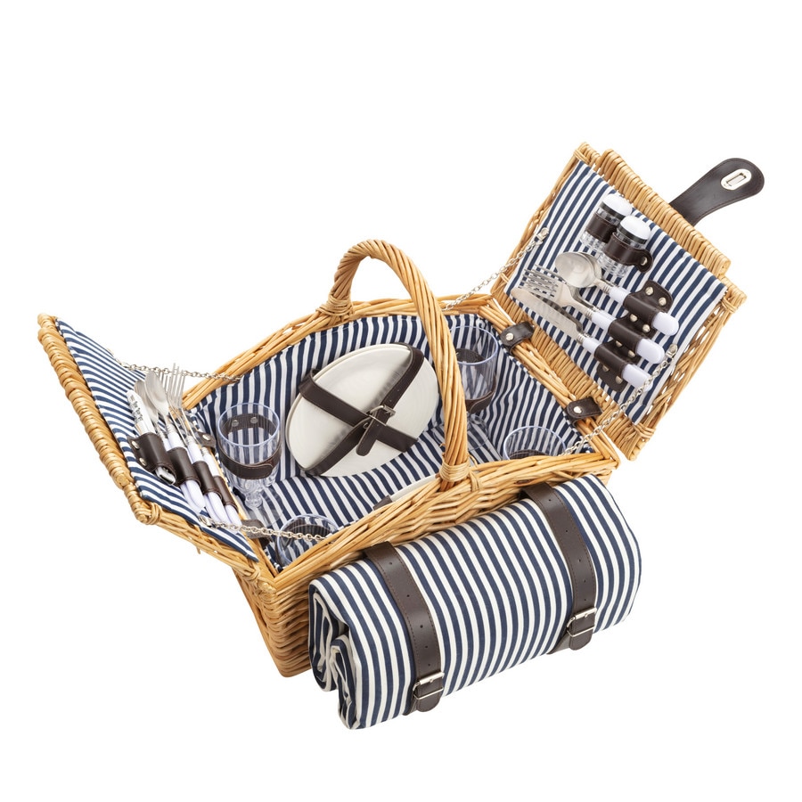 Cos de picnic, Dutch Mountains Deluxe pentru 4 persoane, 102267 - eMAG.ro
