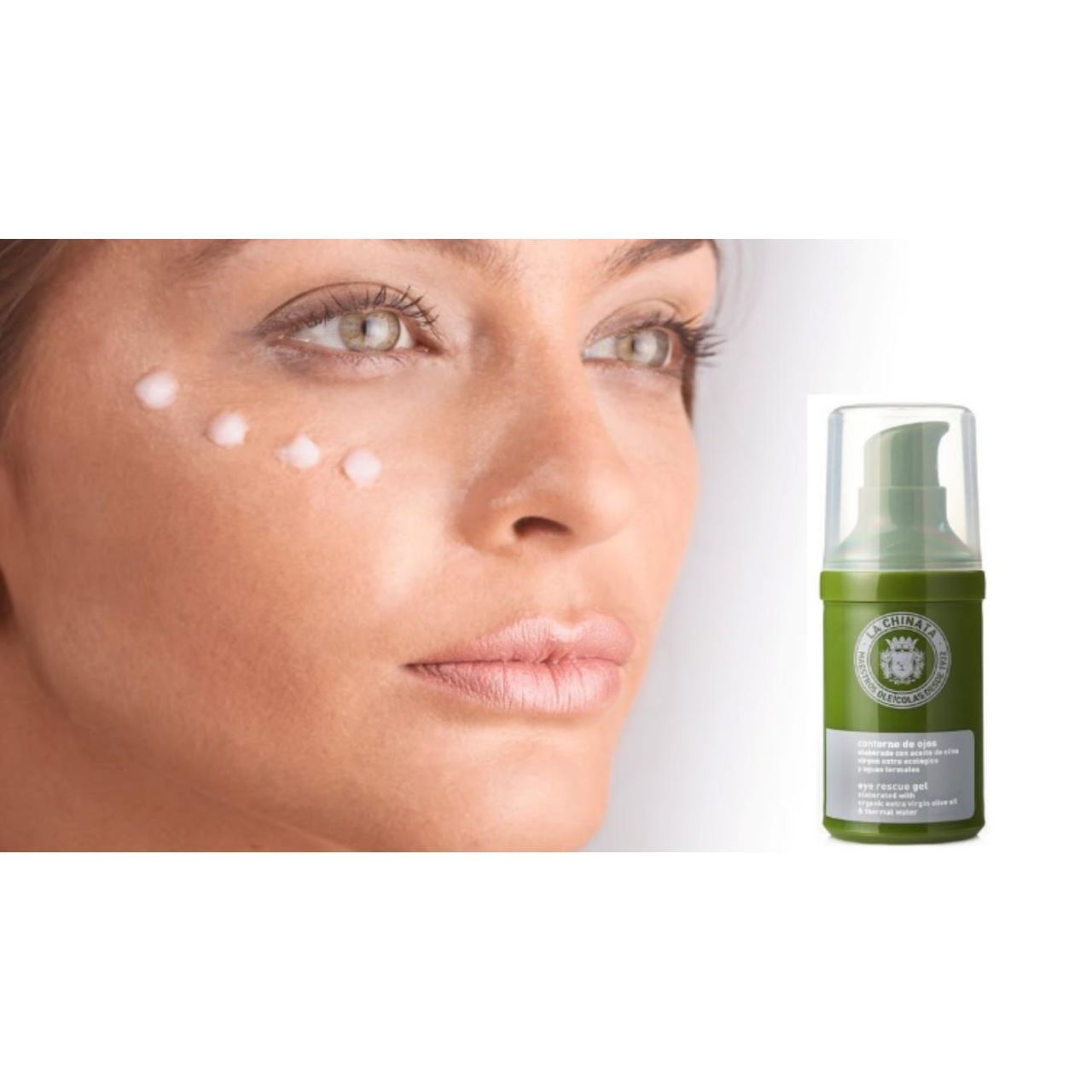 Crema-gel pentru conturul ochilor, cu extract de maslin, 20 ml, La ...