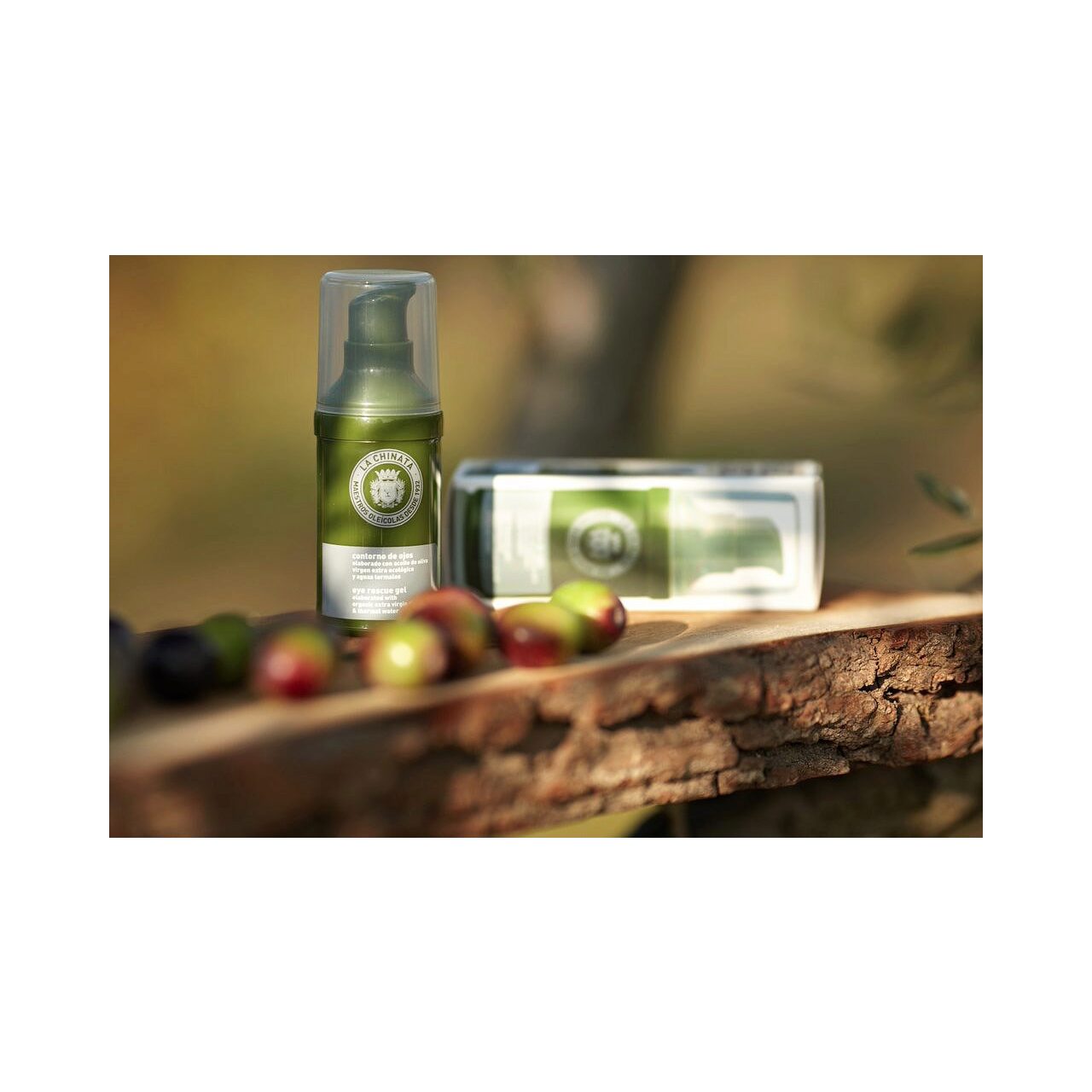 Crema-gel pentru conturul ochilor, cu extract de maslin, 20 ml, La ...