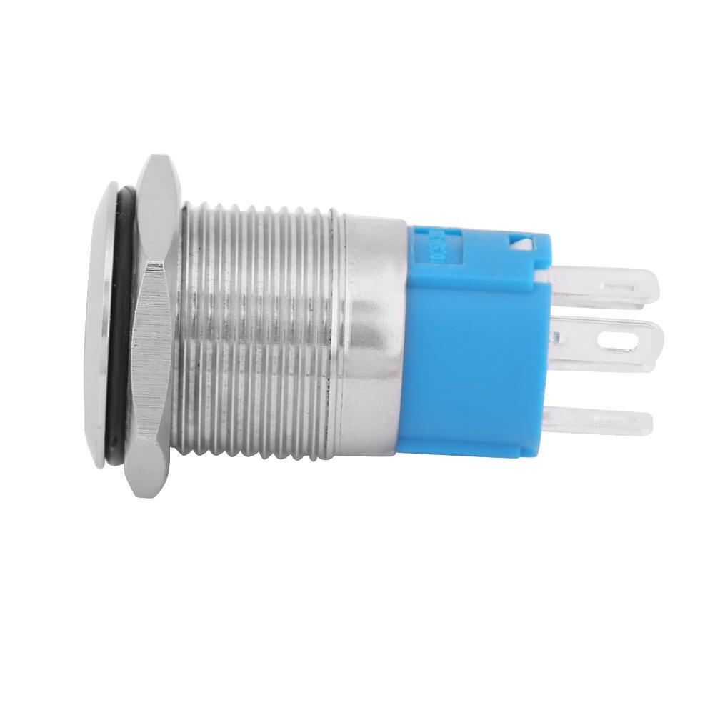 Buton cu LED multicolor 16mm, 24V - eMAG.ro