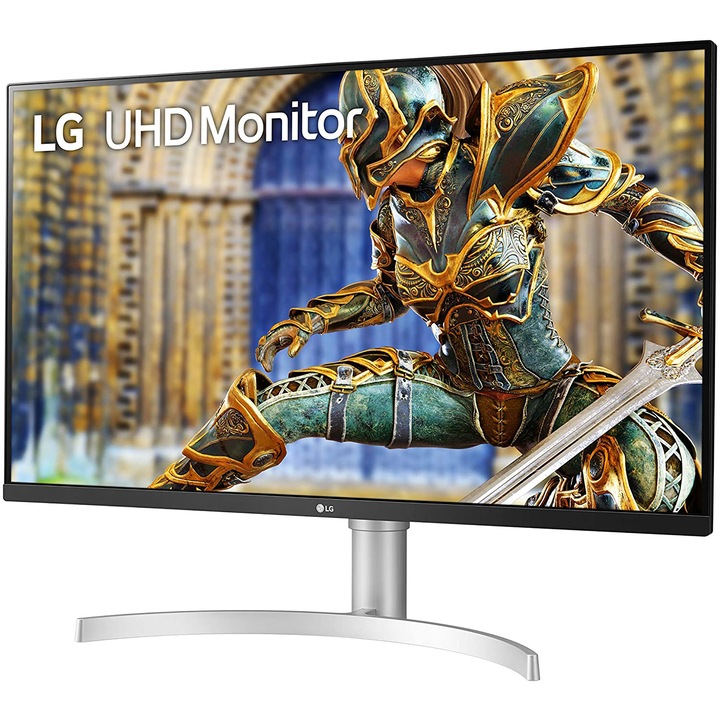 Monitor IPS LED LG 31.5" 32UN650P-W, UHD 3840 x 2160, HDMI, DisplayPort ...