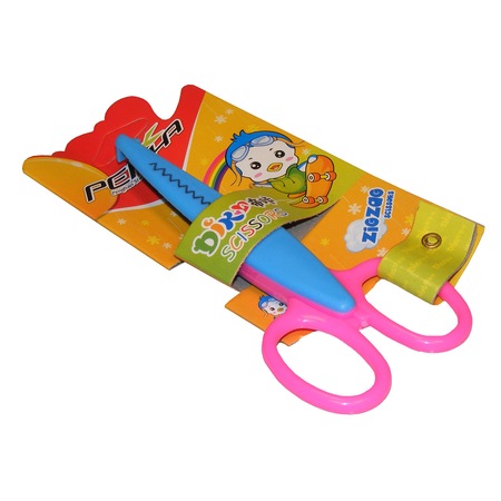 Foarfeca cu tais in zig-zag, pentru copii, 13.5 cm - eMAG.ro