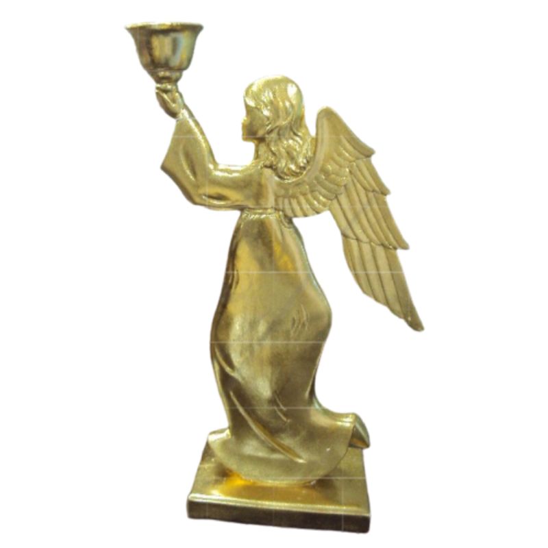 Декоративна фигура, Ангел свещник, 33см - eMAG.bg