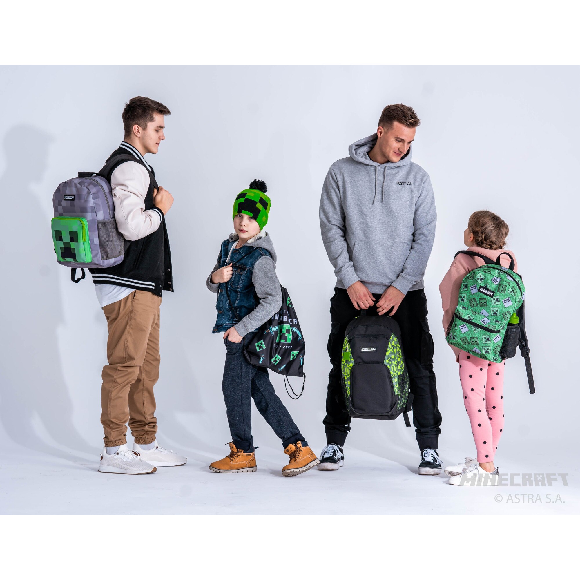 Rucsac MINECRAFT CREEPER - eMAG.ro