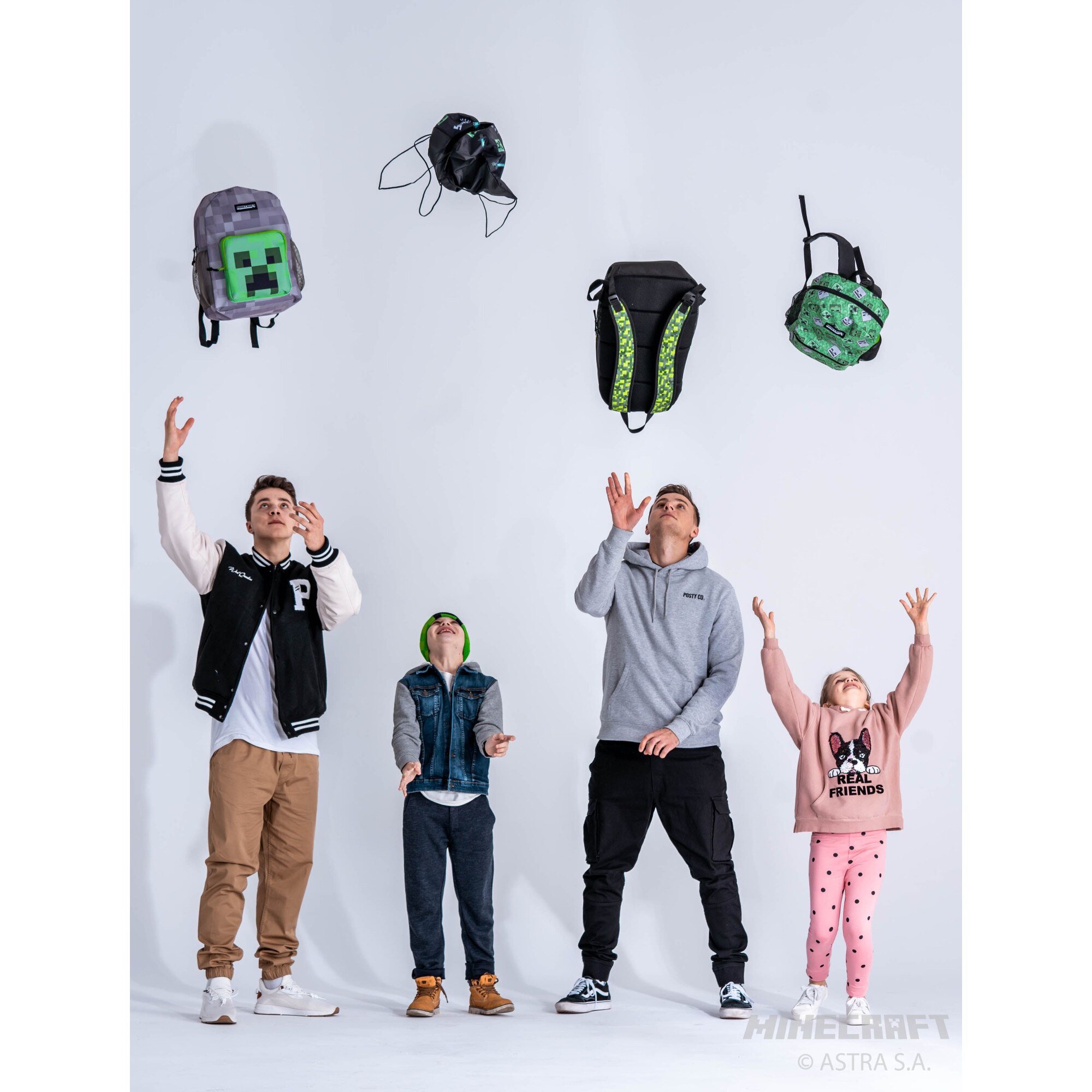 Rucsac MINECRAFT CREEPER - eMAG.ro