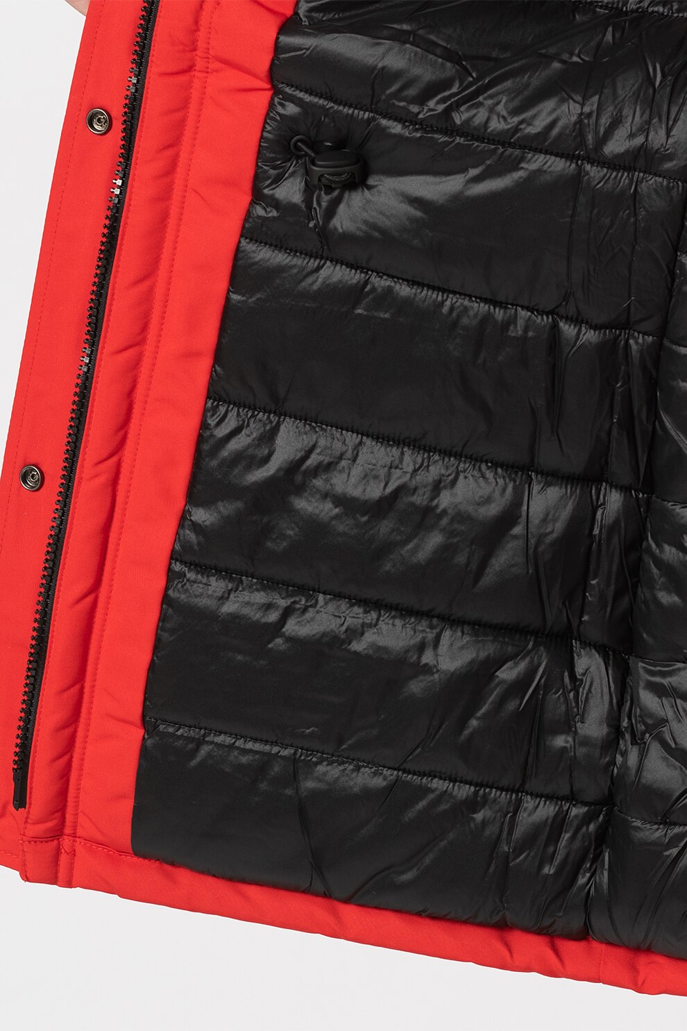 SUPERDRY, Подплатена зимна парка Everest с качулка, Червен, 8 - eMAG.bg