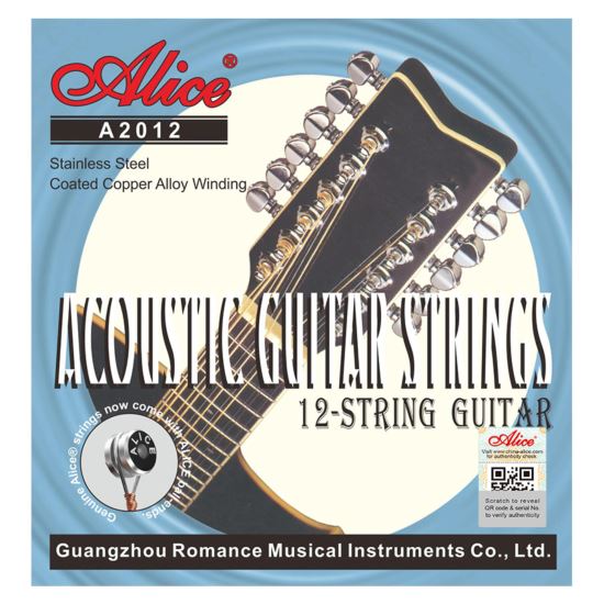 Set 12 Corzi Chitara Acustica - Light - Alice A2012 - eMAG.ro