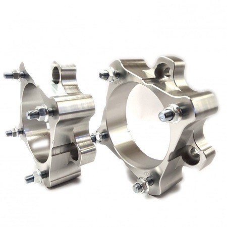 Set 2 distantiere roti ATV 4/136 30MM silver - Can-am / Bombardier ...