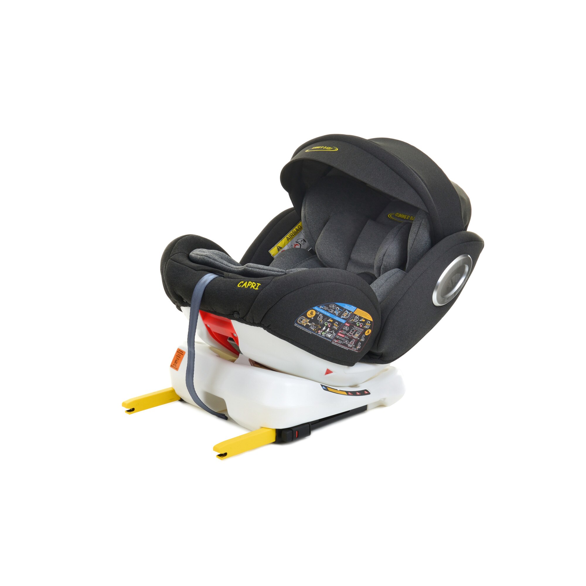 Scaun Auto Premium pentru Copii "ISP CAPRI Baby LikeSMART", Rotire 360 ...