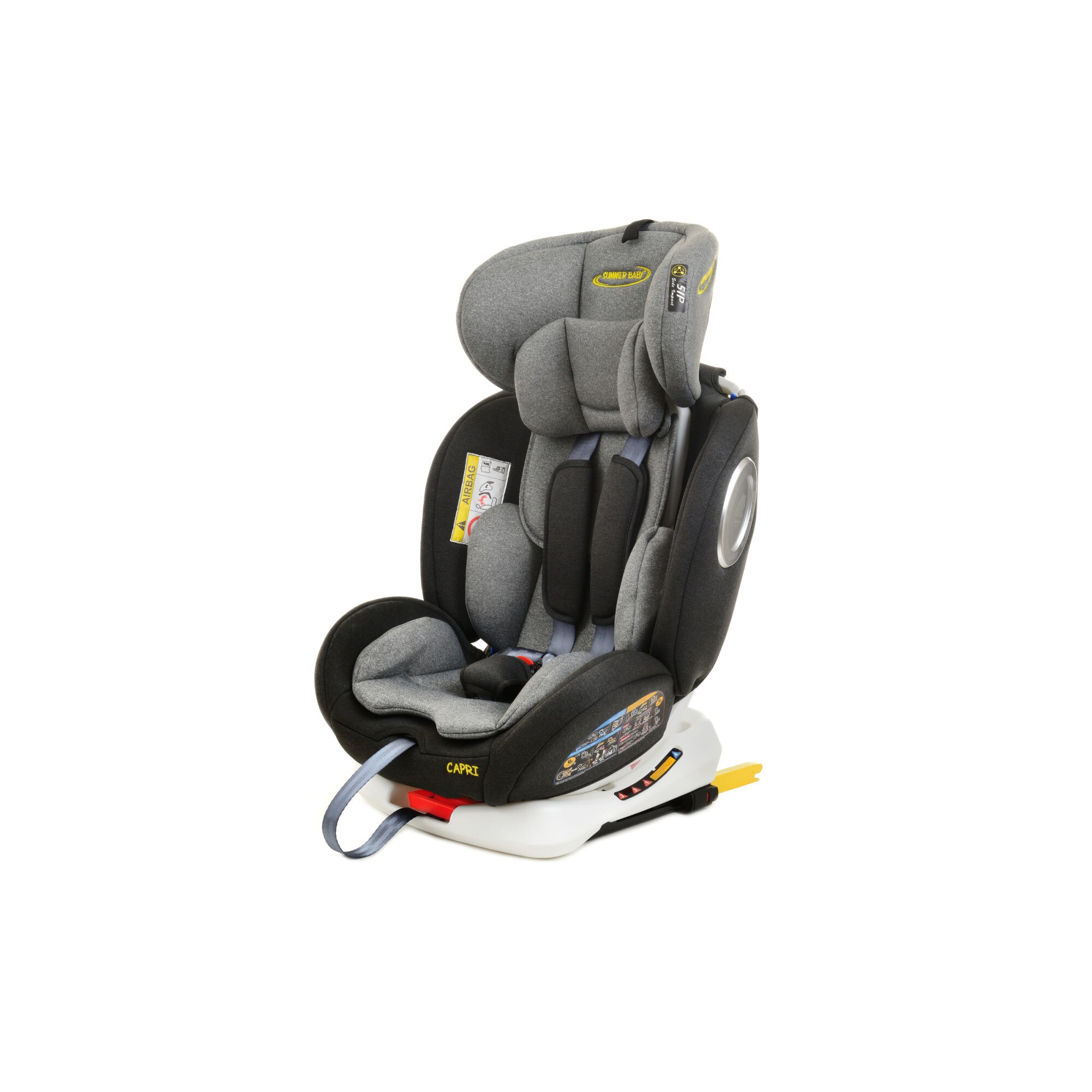 Scaun Auto Premium pentru Copii "ISP CAPRI Baby LikeSMART", Rotire 360 ...