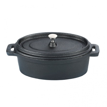 Cratita fonta cu capac, 17x11cm - eMAG.ro