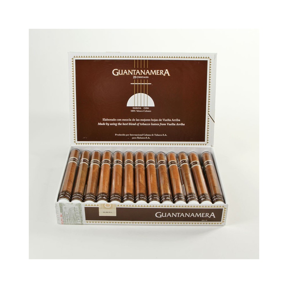 Trabuc cubanez Guantanamera in tub de plastic Big size Premium 15 cm ...