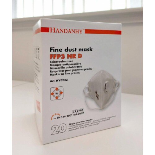 Masca de protectie faciala cu supapa FFP3 HY8232 Handanhy CE2797 - eMAG.ro