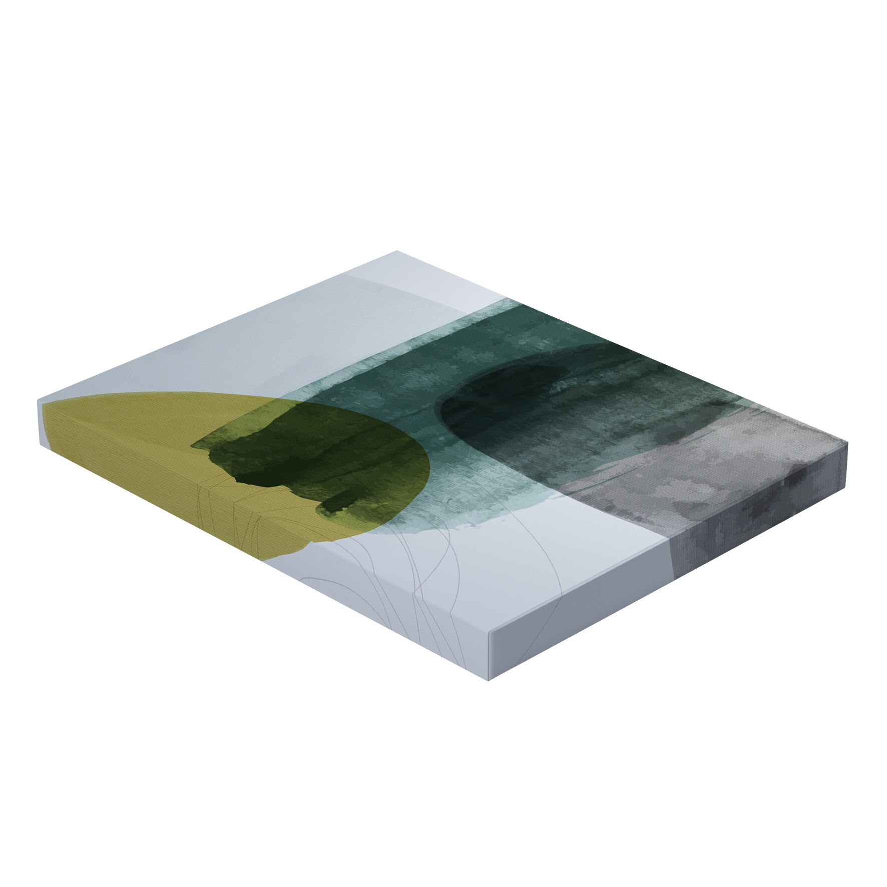Set de tablouri abstracte, 3 piese, 35x50 cm - eMAG.ro
