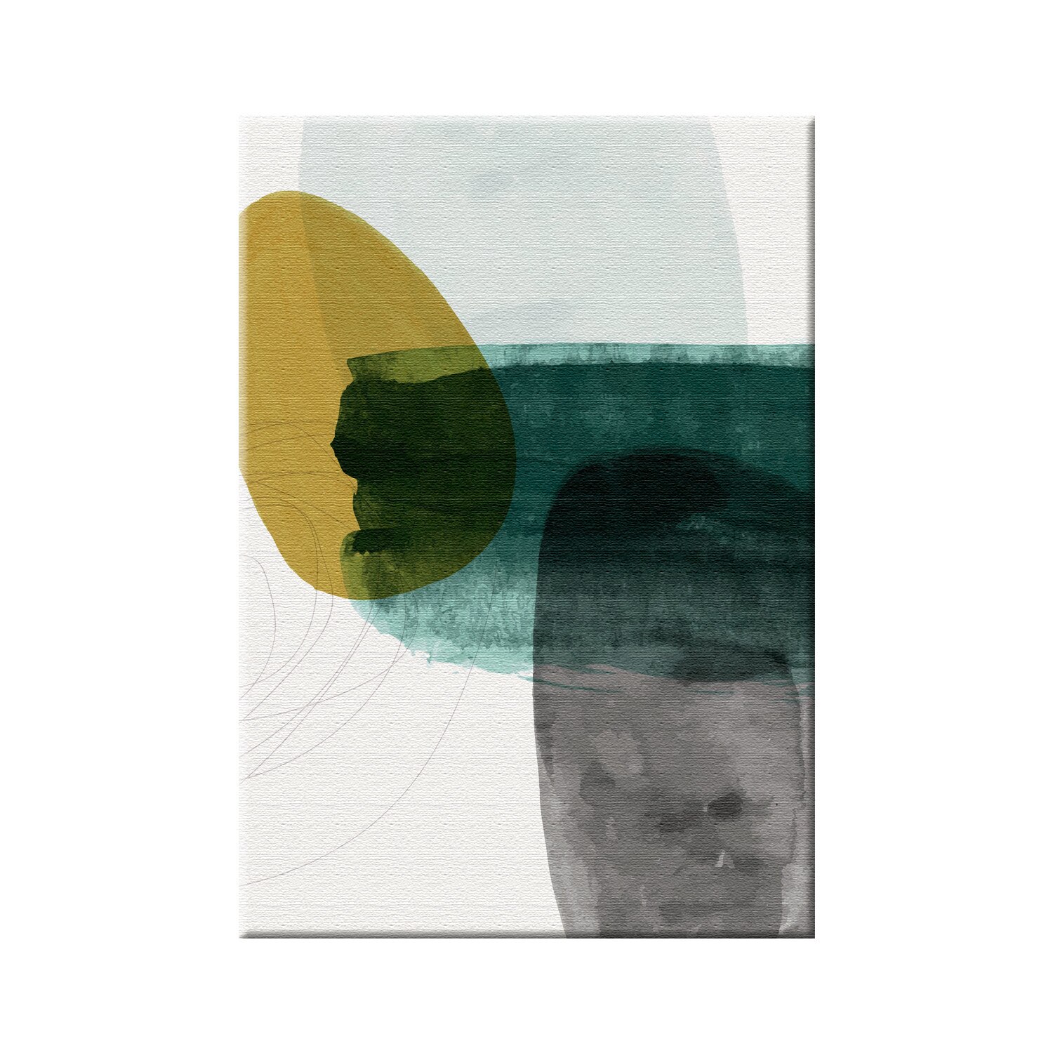 Set de tablouri abstracte, 3 piese, 35x50 cm - eMAG.ro