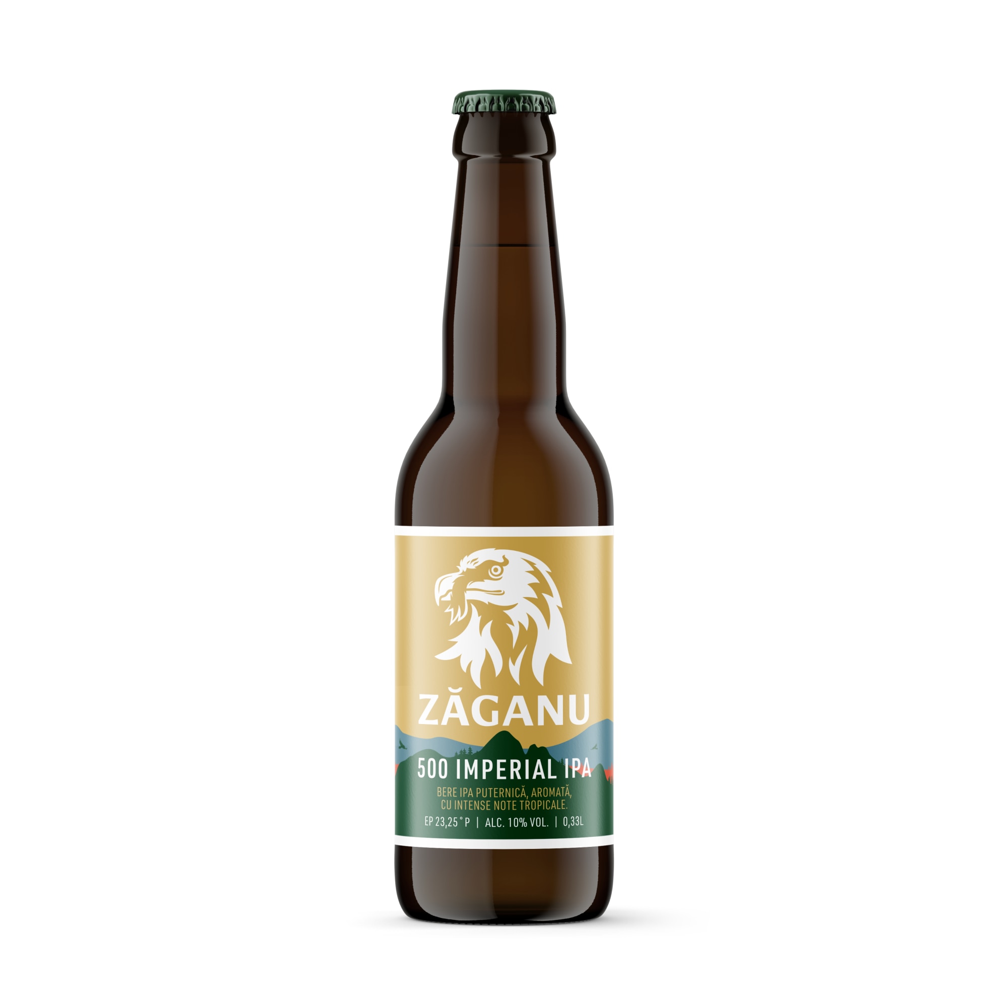 Bere artizanala, romaneasca, Zaganu 500 Imperial Ipa, bere aniversara 5 ...