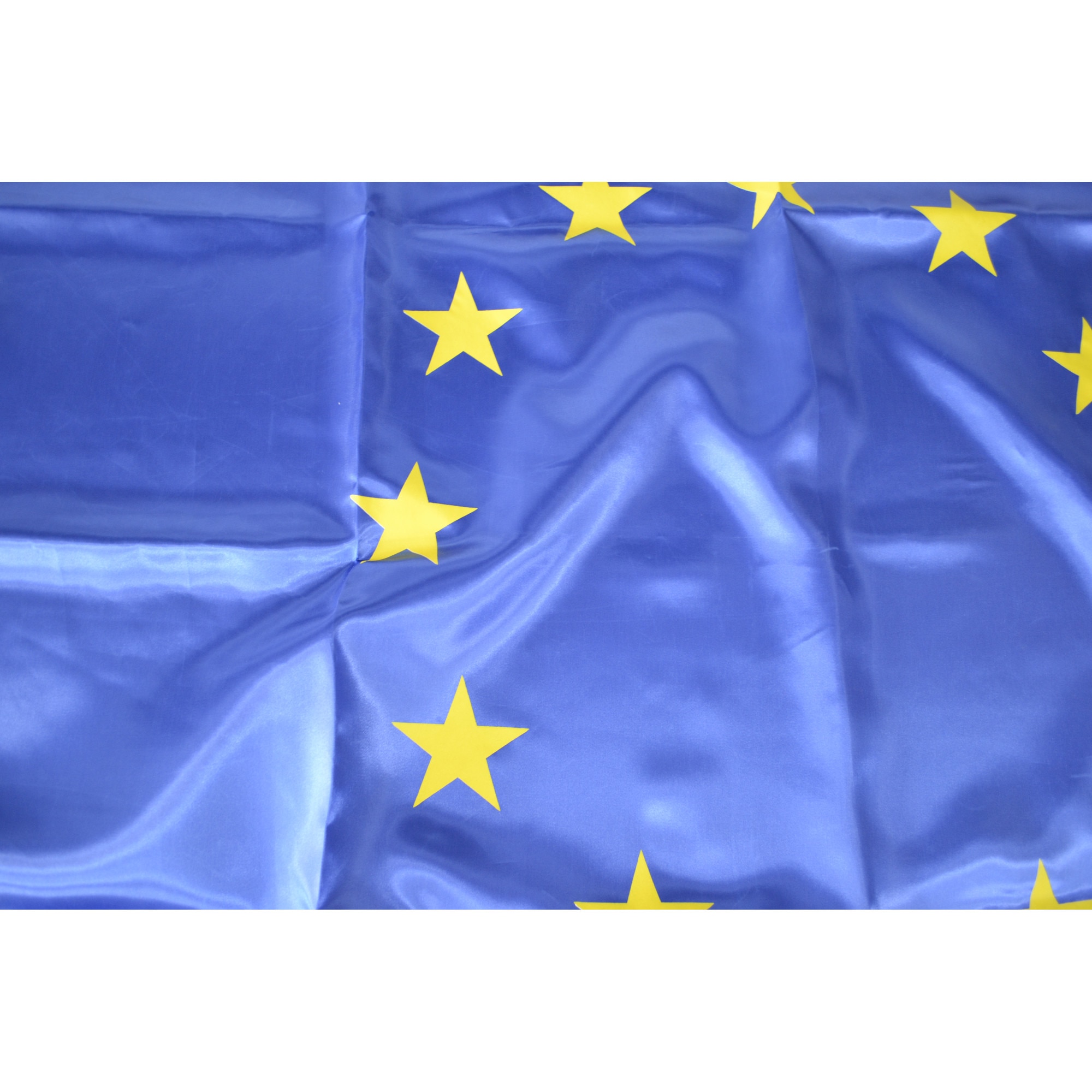 Steag - UNIUNEA EUROPEANA - UE - 1,35 x 0,90 m - SATIN DUBLU cu ...