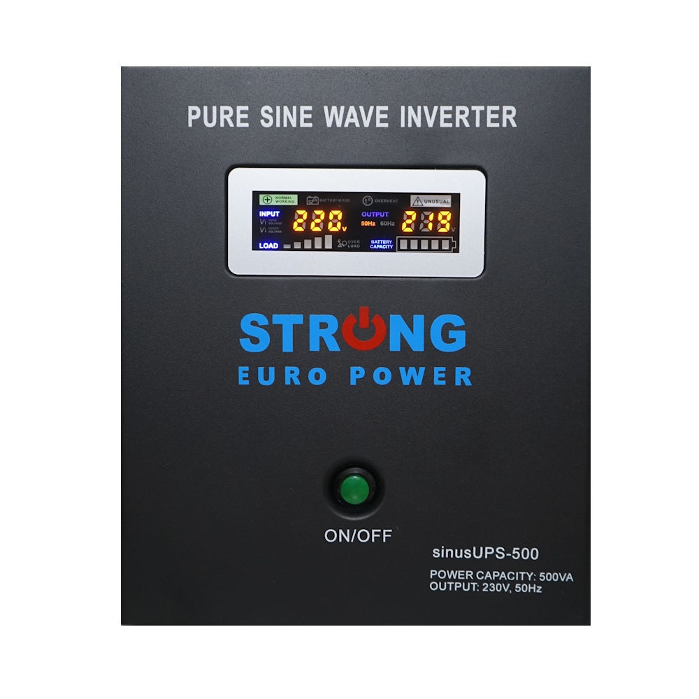 UPS Strong Euro Power, STRONG-500W, 500VA, 300W, 12V - eMAG.bg