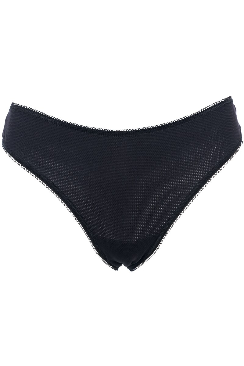 Chilot din microfibra si dantela fina, model brazilian, Intimamoda ...