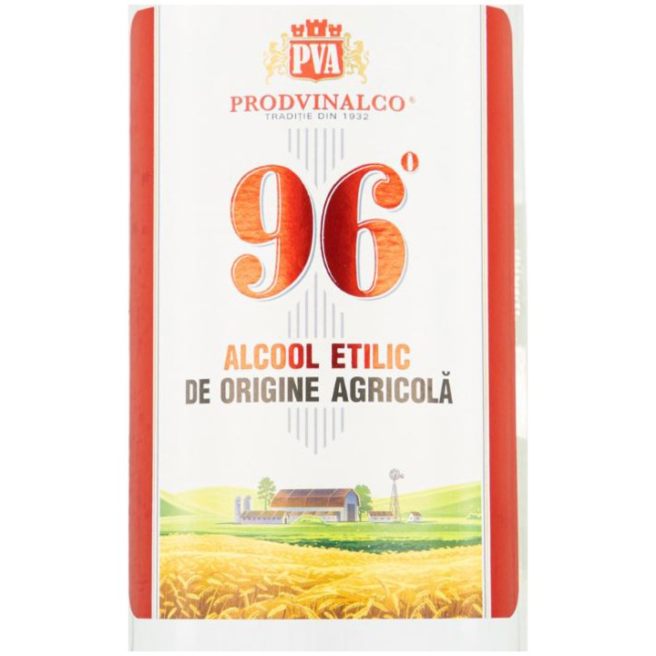 Alcool Rafinat Prodvinalco, 96%, 1l - eMAG.ro