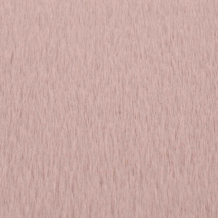 Covor rotund, vidaXL, Poliester, 160 cm, Roz pudrat - eMAG.ro