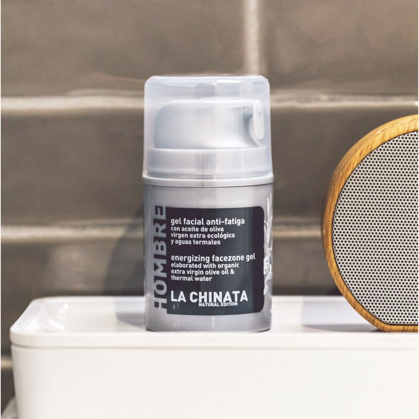 Energetizáló arczselé, férfiaknak, olíva kivonattal, 50 ml, La Chinata ...